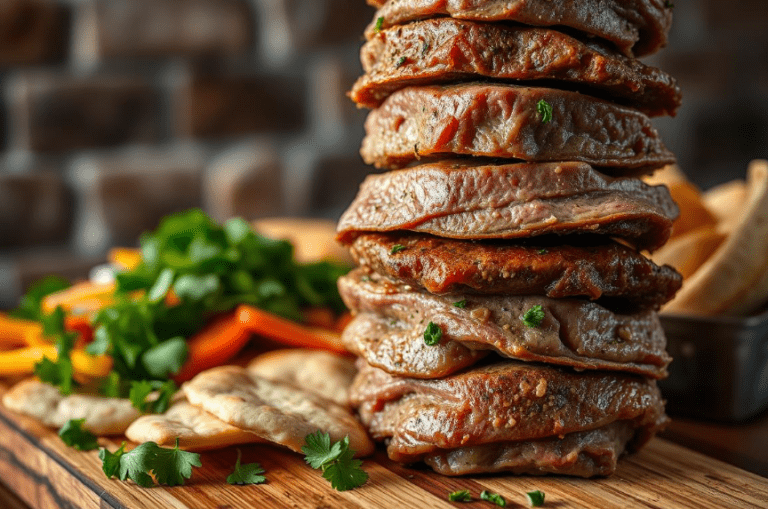 How to Make Traditional Gyro Meat at Home